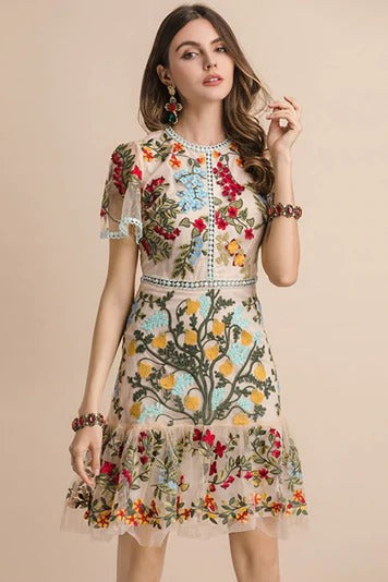 Lace & Embroidered Dresses